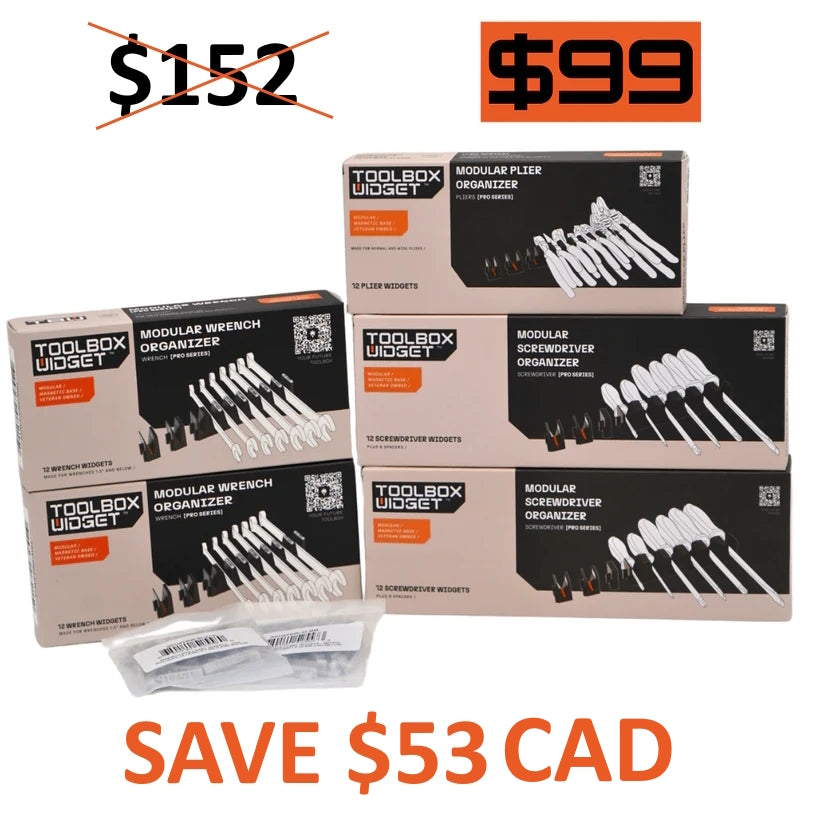 Basic Bundle Tool Organizers Set | ToolBox Widget – Toolbox Widget CA